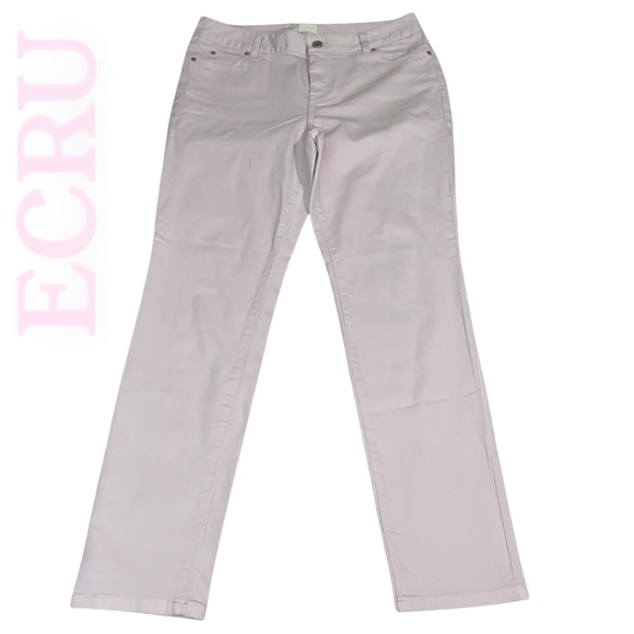 ecru | Pants & Jumpsuits | Ecru Pink Stretch Skinny Jeans Womens | Poshmark